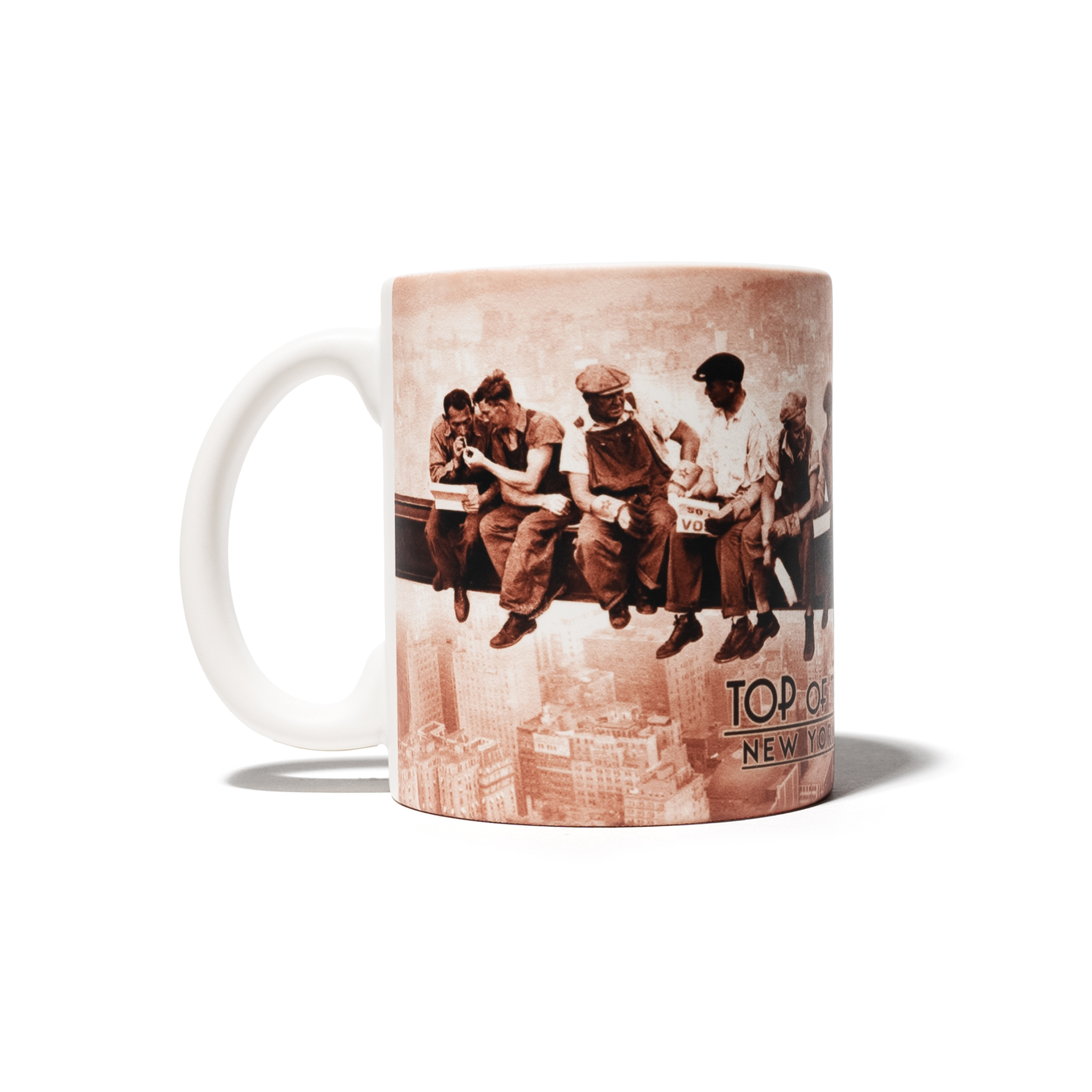 Men on a Beam Mug – Top of the Rock Shop